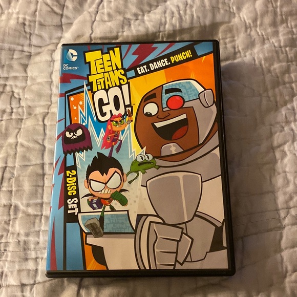 Warner Bros. | Media | Gently Used Dvd Teen Titans Go Eatdance Punch 2 ...
